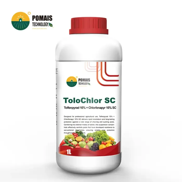 Tolfenpyrad 10% + Chlorfenapyr 10% SC Insecticide - POMAIS Agriculture